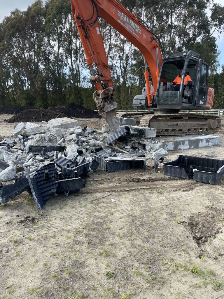 Demolishing Trial Foundation - CLEVACO Limited